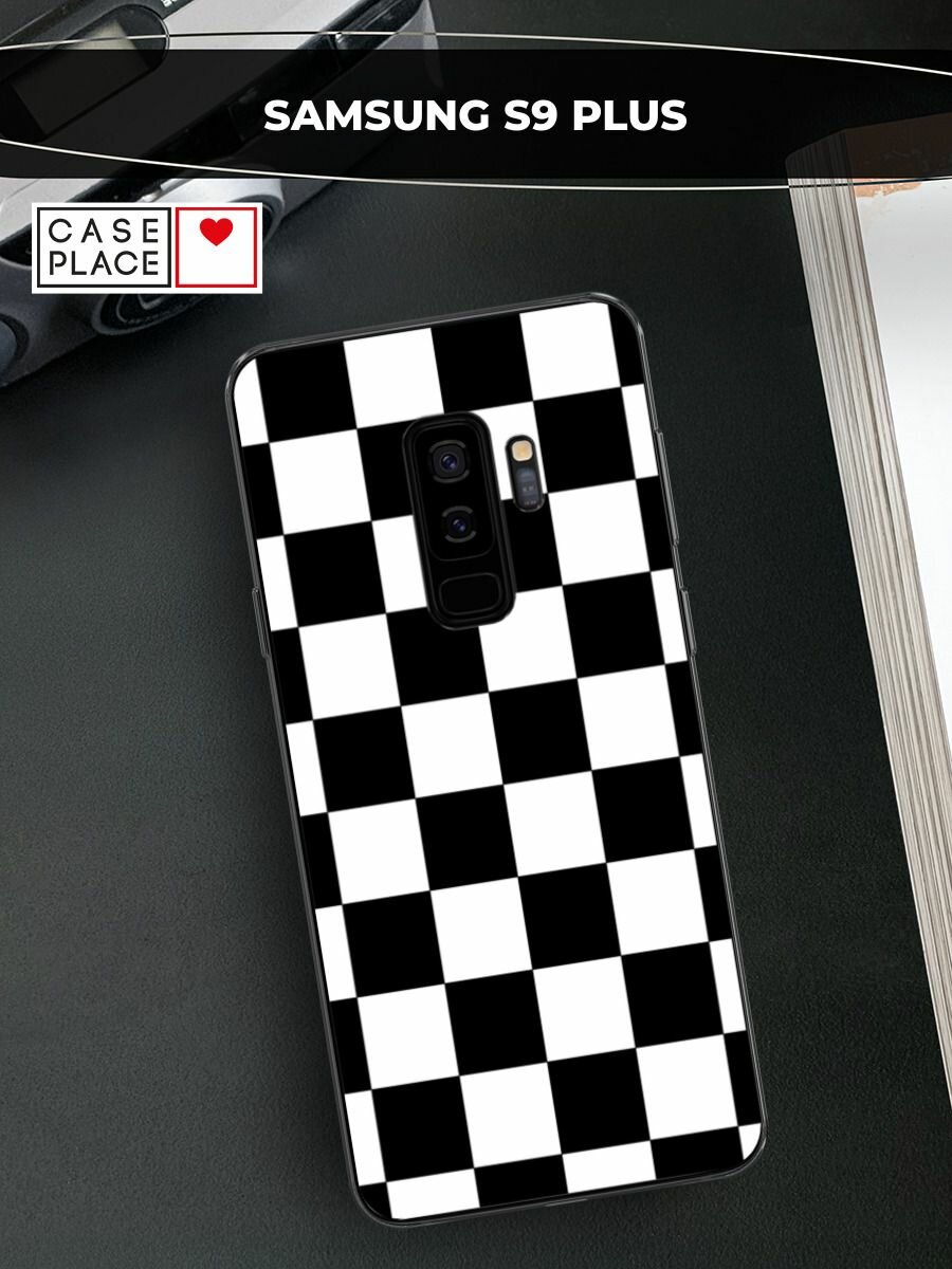 Чехол на Samsung Galaxy S9 + / Самсунг Галакси С9 Плюс с принтом "Шахматная доска"