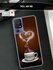 Силиконовый чехол на TCL 40 SE / ТСЛ 40 SE с принтом "Кофейная любовь"