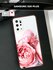 Чехол на Samsung Galaxy S20 + / Самсунг Галакси S20 Плюс с принтом "Пионы на бел...