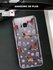 Чехол на Samsung Galaxy S8 + / Самсунг Галакси С8 Плюс с принтом "Новогодние лош...