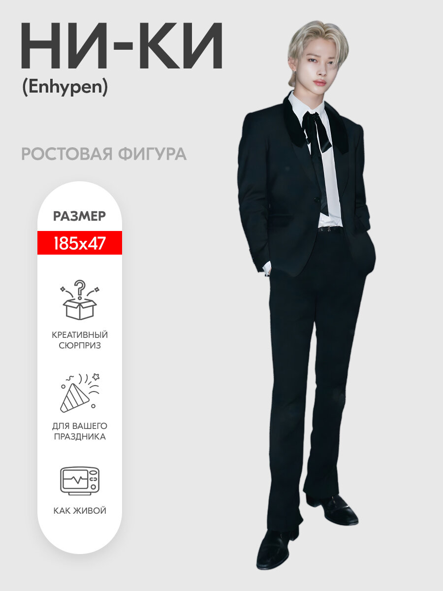 Аксессуар для фотосессий, Indoor-ad, Ни-Ки (Enhypen) ростовая фигура