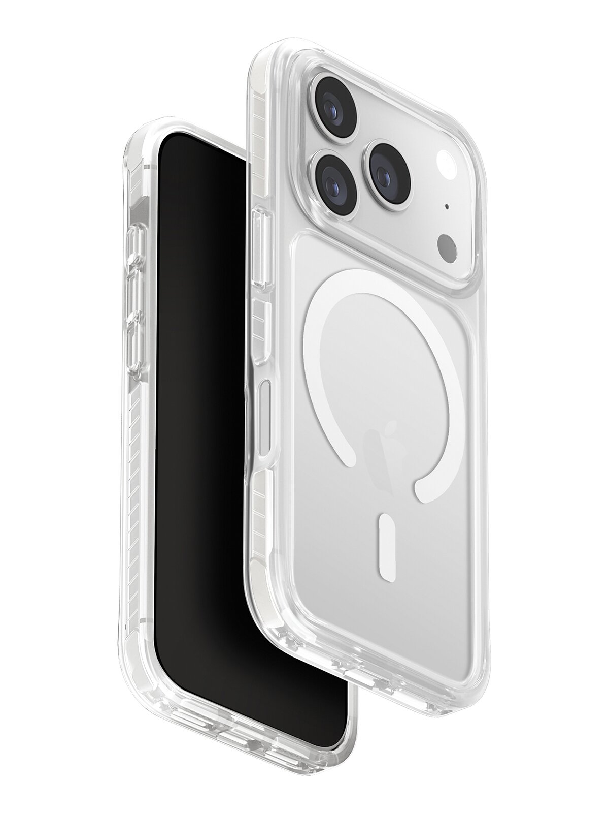 Uniq ударопрочный чехол с MagSafe для iPhone 17 Pro, Combat Blanc White