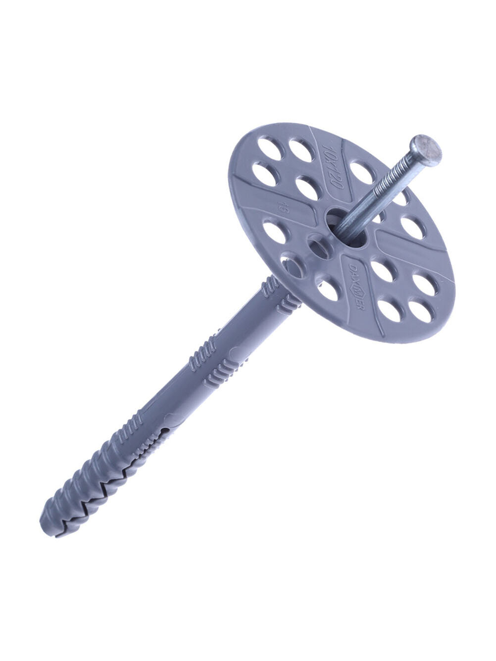 Дюбель для теплоизоляции 10х120 мм металлический гвоздь (150 шт.)