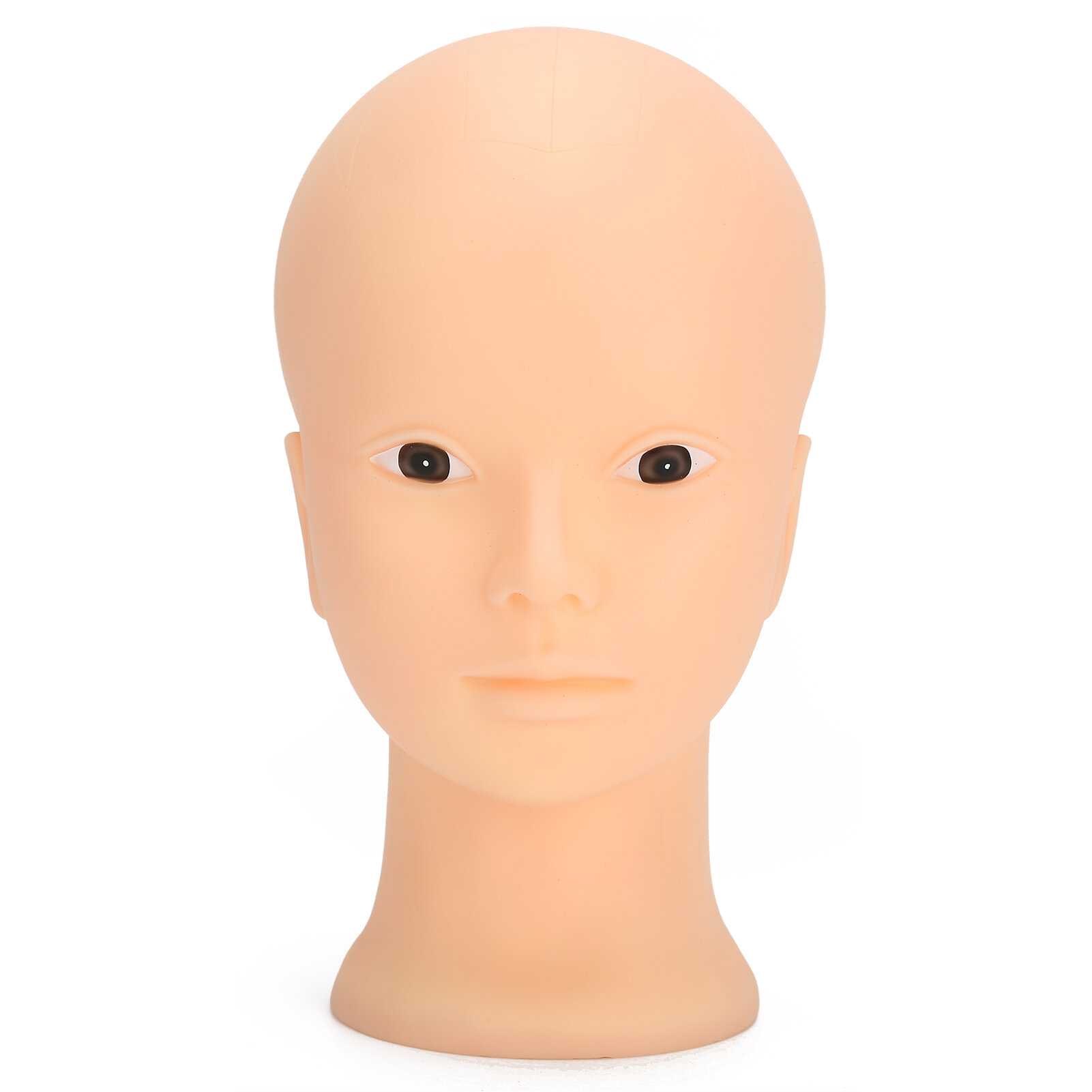 Mannequin Head Makeup Training Practice Wig Hat Display Bald 49cmwithout