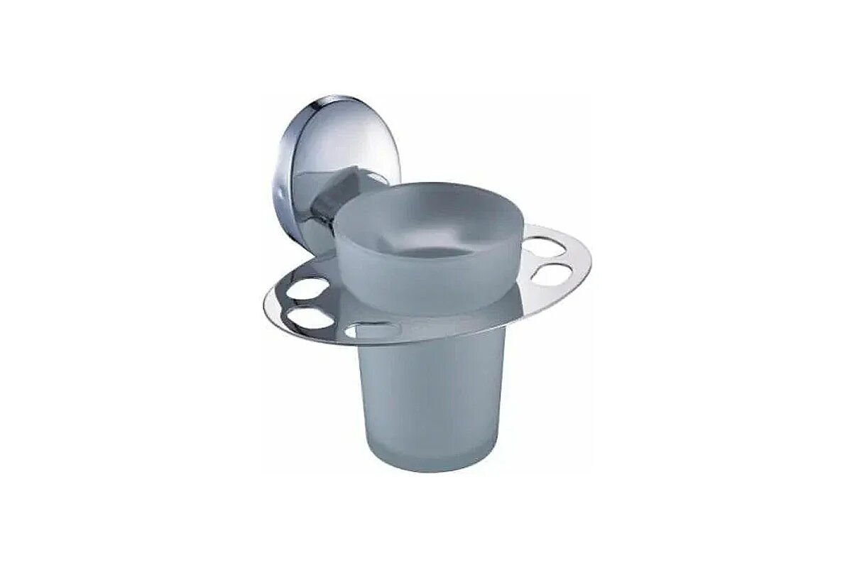 Ekko E1606-1 Держатель со стаканом для зубных щеток настенный аксессуар для ванной комнаты