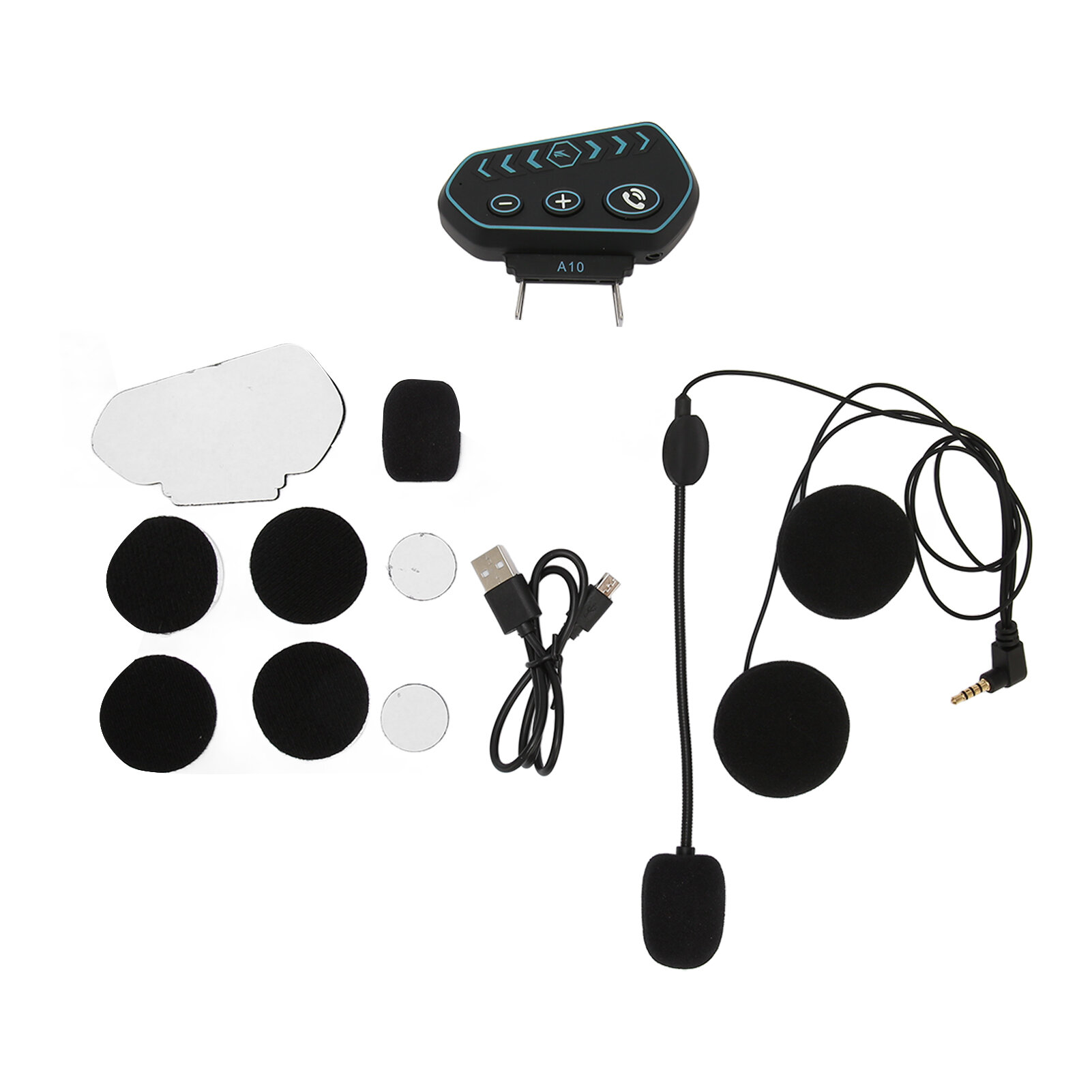 Bluetooth5.0 Мотоциклевая шлема гарнитуры водонепроницаем