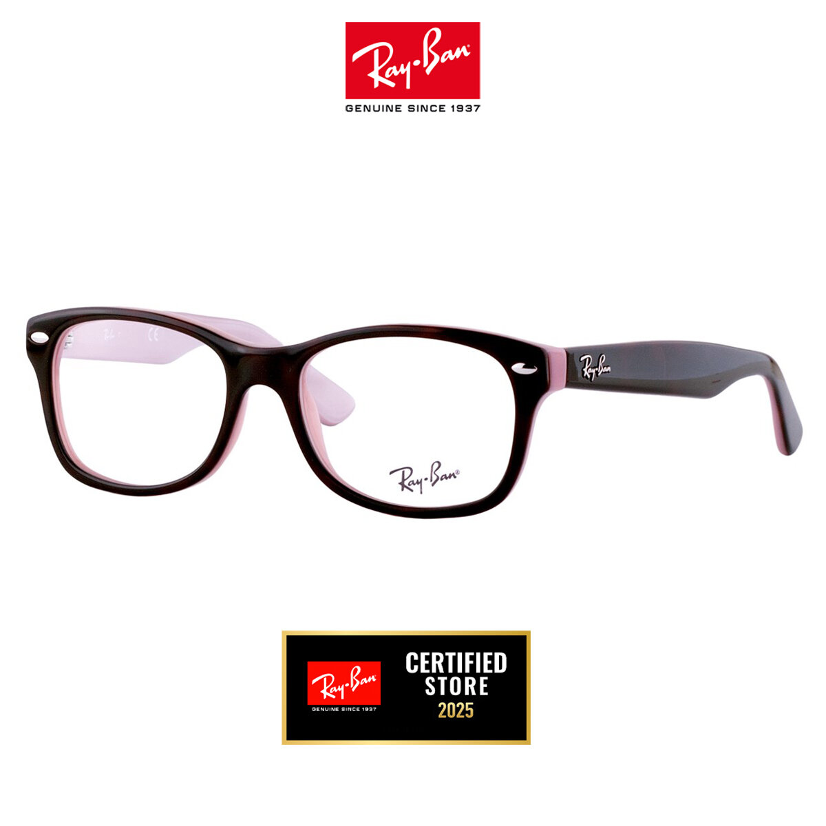 Ray-Ban 1528 3580 size 48mm детские очки для зрения оправа для очков