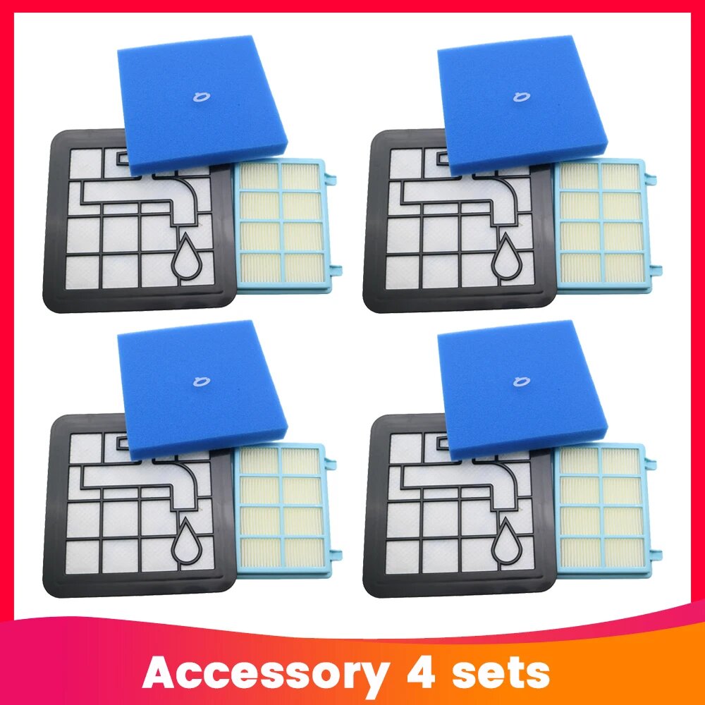 Моющийся поролоновый фильтр для Philips Power Pro Compact