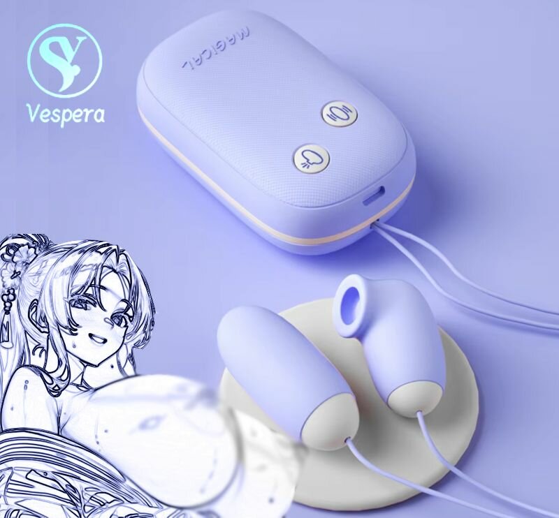 Satisfyer Вибратор, цвет: голубой, 10 см