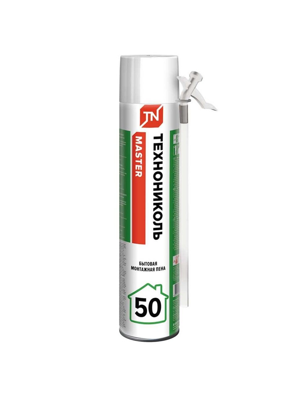 Пена монтажная Технониколь, бытовая, 50 л, 1 л, Master, всесезонная, 625508