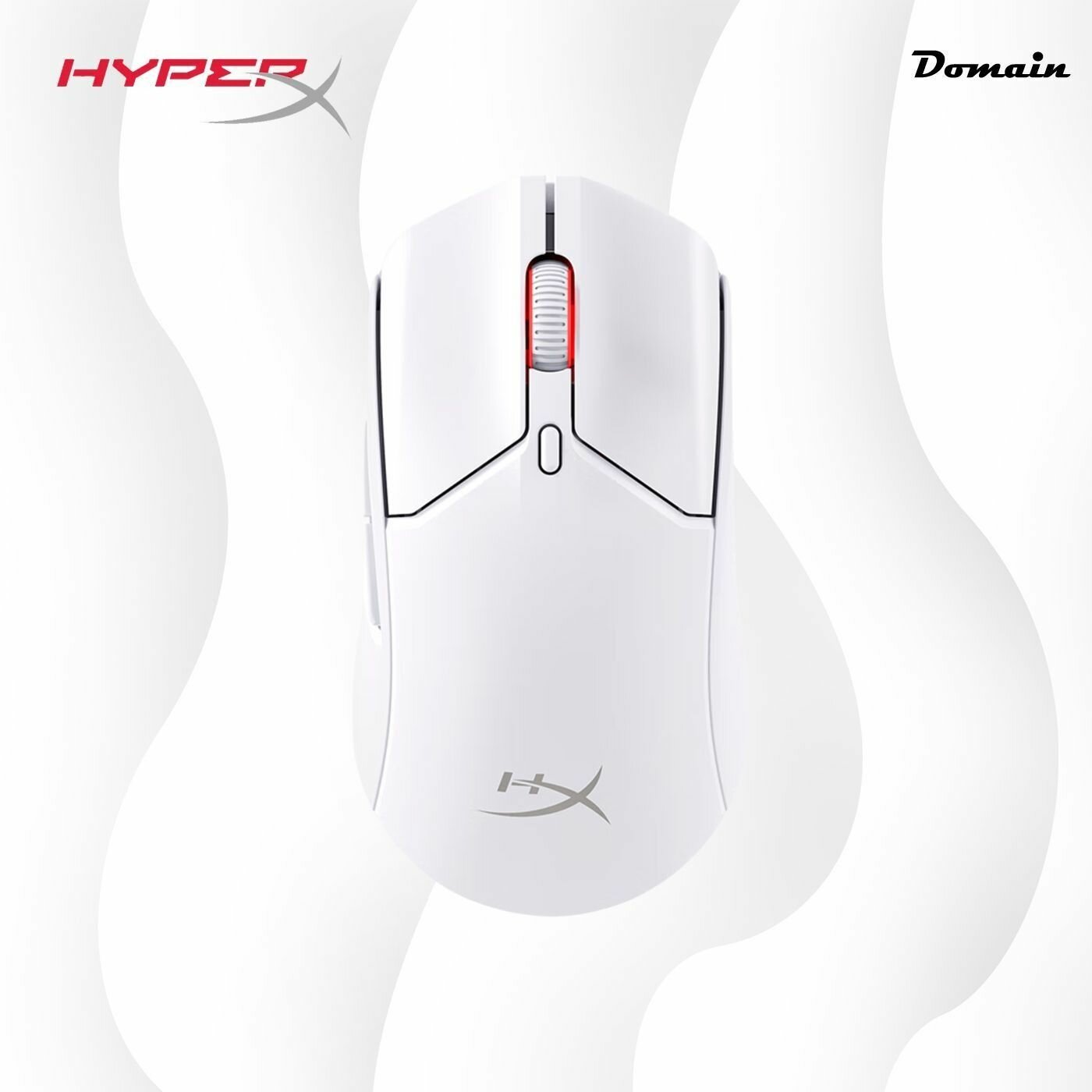 HyperX Игровая мышь беспроводная Pulsefire Haste 2 Wireless, белый