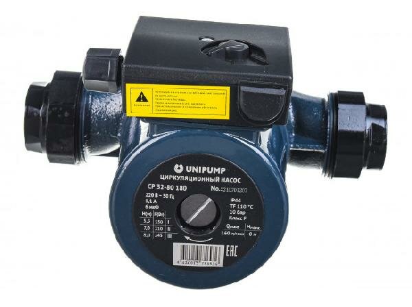 Циркуляционный насос СP 32-80 180 UNIPUMP 77870