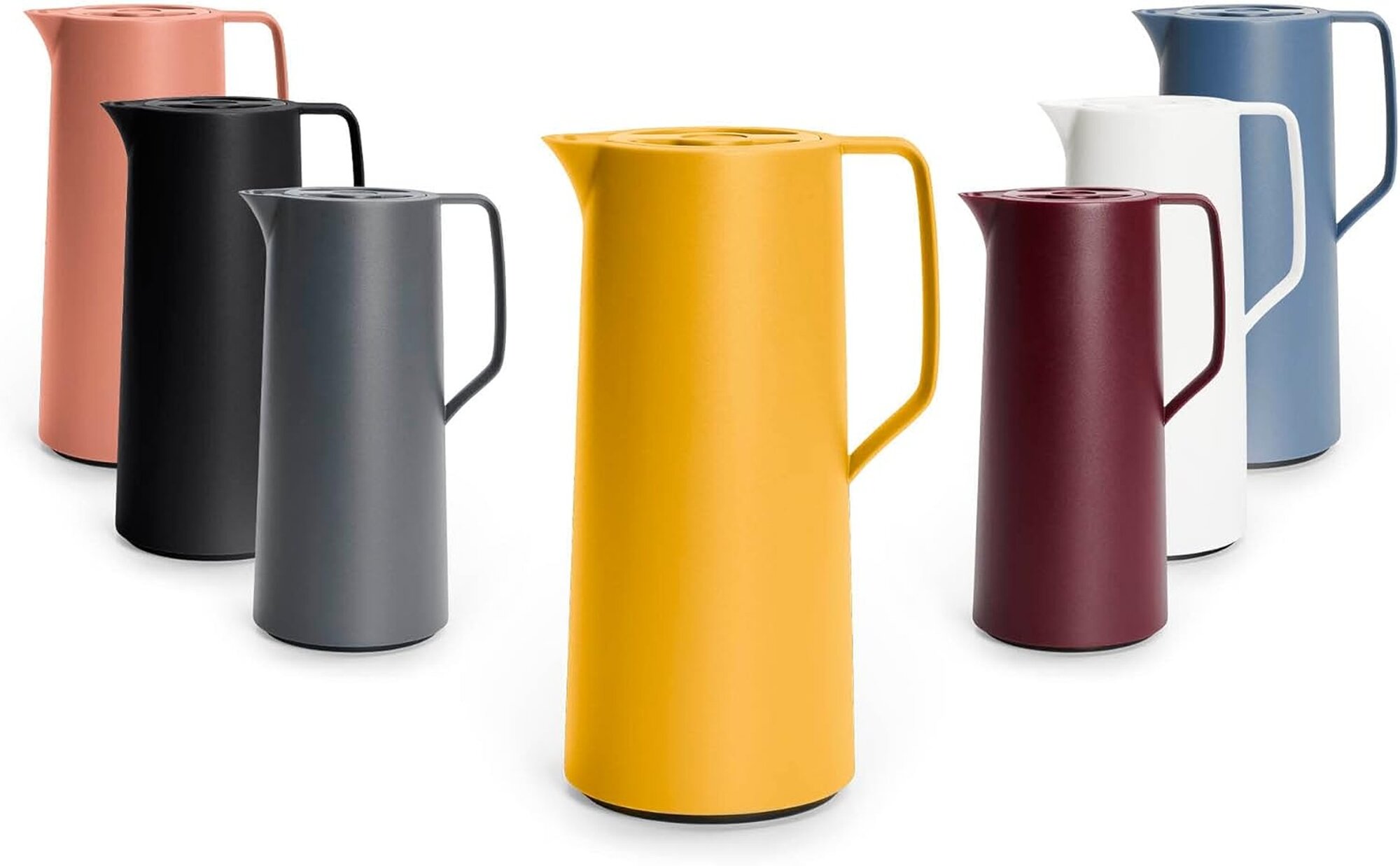 Термос Emsa "Motiva" N41708, 1 л, пластик, стекло, цвет желтый