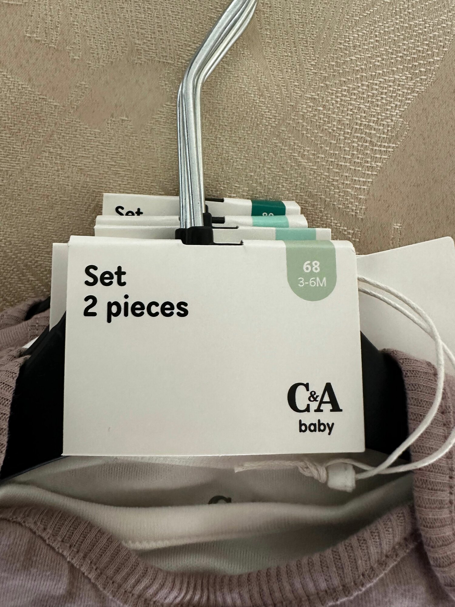 Комплект одежды C&A, размер 3-6 мес., разноцветный — фото 1