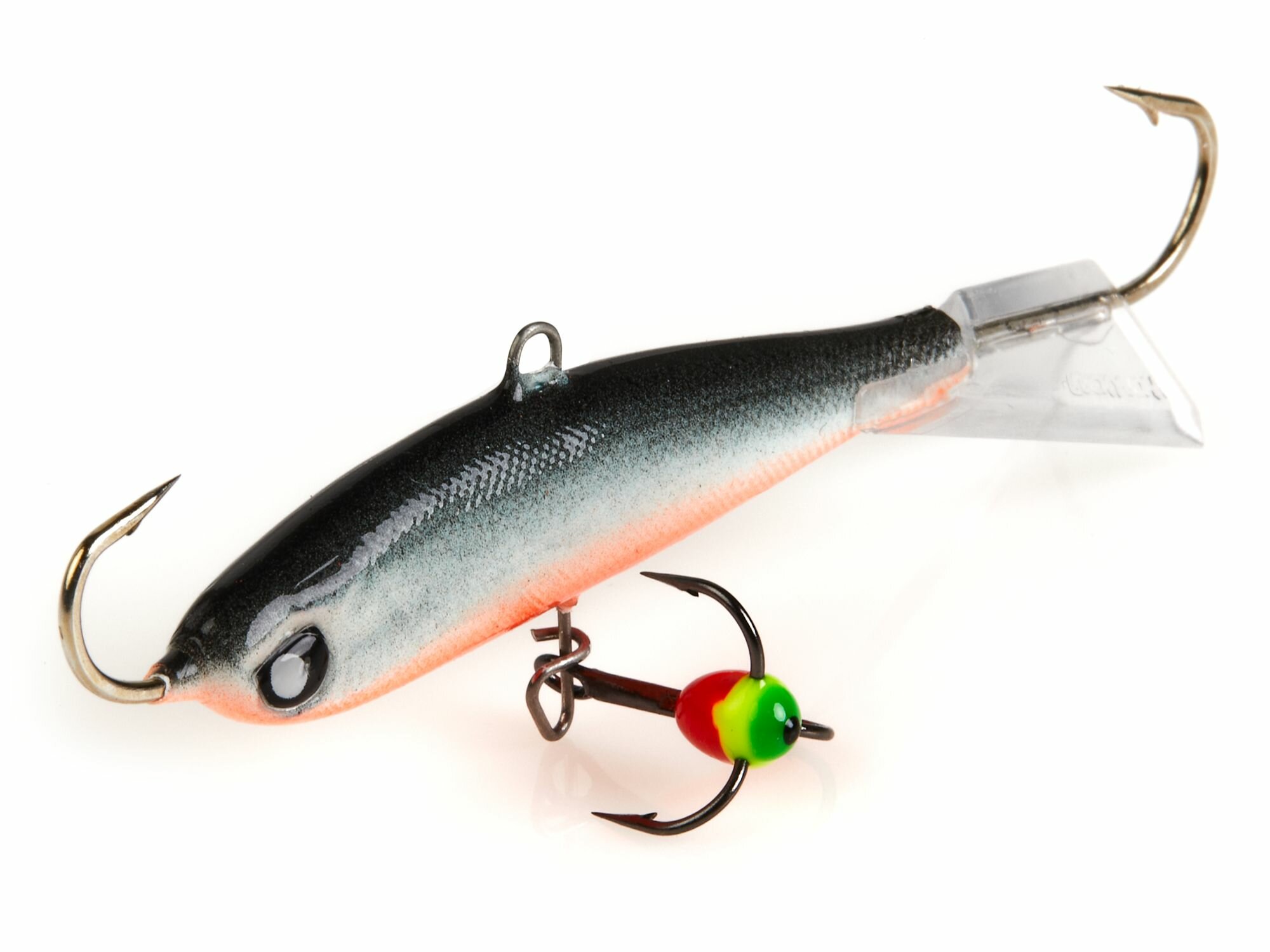 Балансир для зимней рыбалки Lucky John NORDIC 5 с тройником, длина 50мм, цвет 58 / Балансир Лаки Джон на окуня, судака, щуку