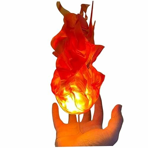 Светящийся шар пламени для Хэллоуина