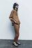 Комплект одежды Zara, размер S, коричневый