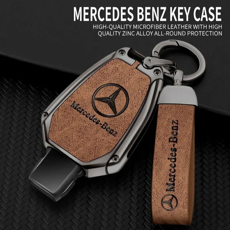 Чехол для автомобильного ключа из цинкового сплава для Мерседес Mercedes Benz C S Class W206 W223 S350 C260 C300 S400 S450 S500