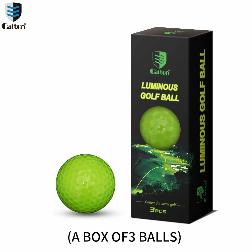 Светящиеся мячи для гольфа Caiton 3Pcs golf ball