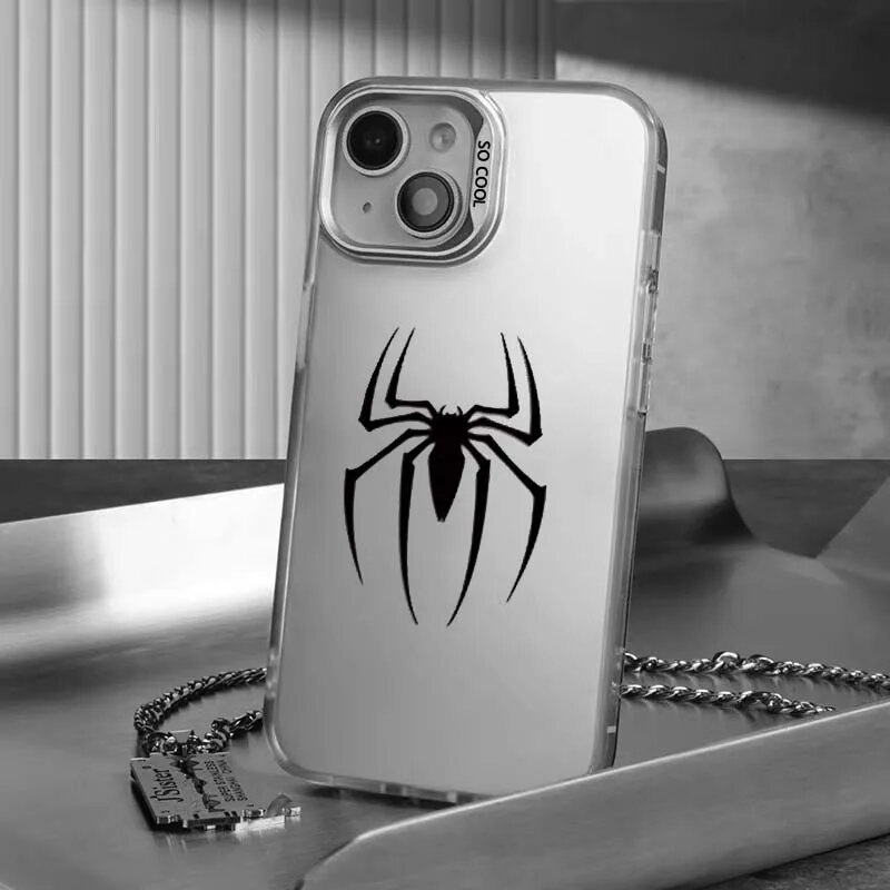 Чехол Batman для iPhone 14 Plus, черный — фото 1