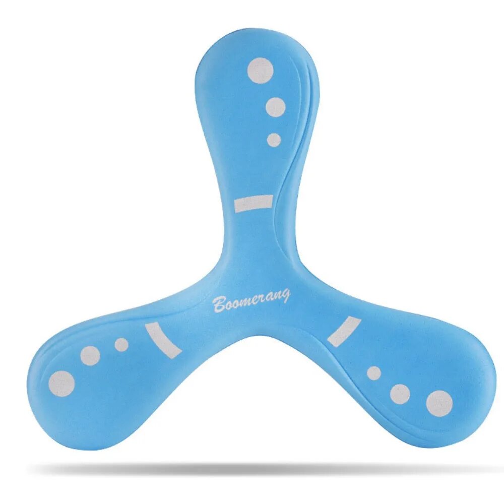 Летающий бумеранг EVA зеленый Голубой, Blue