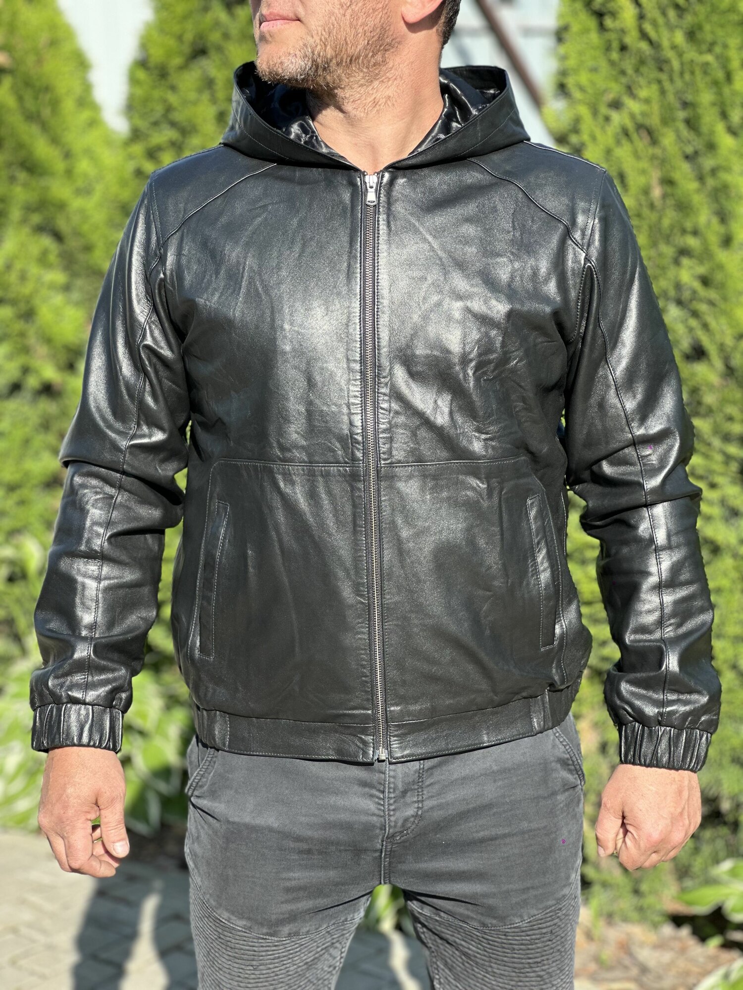 Куртка кожаная  Весна-лето 2026