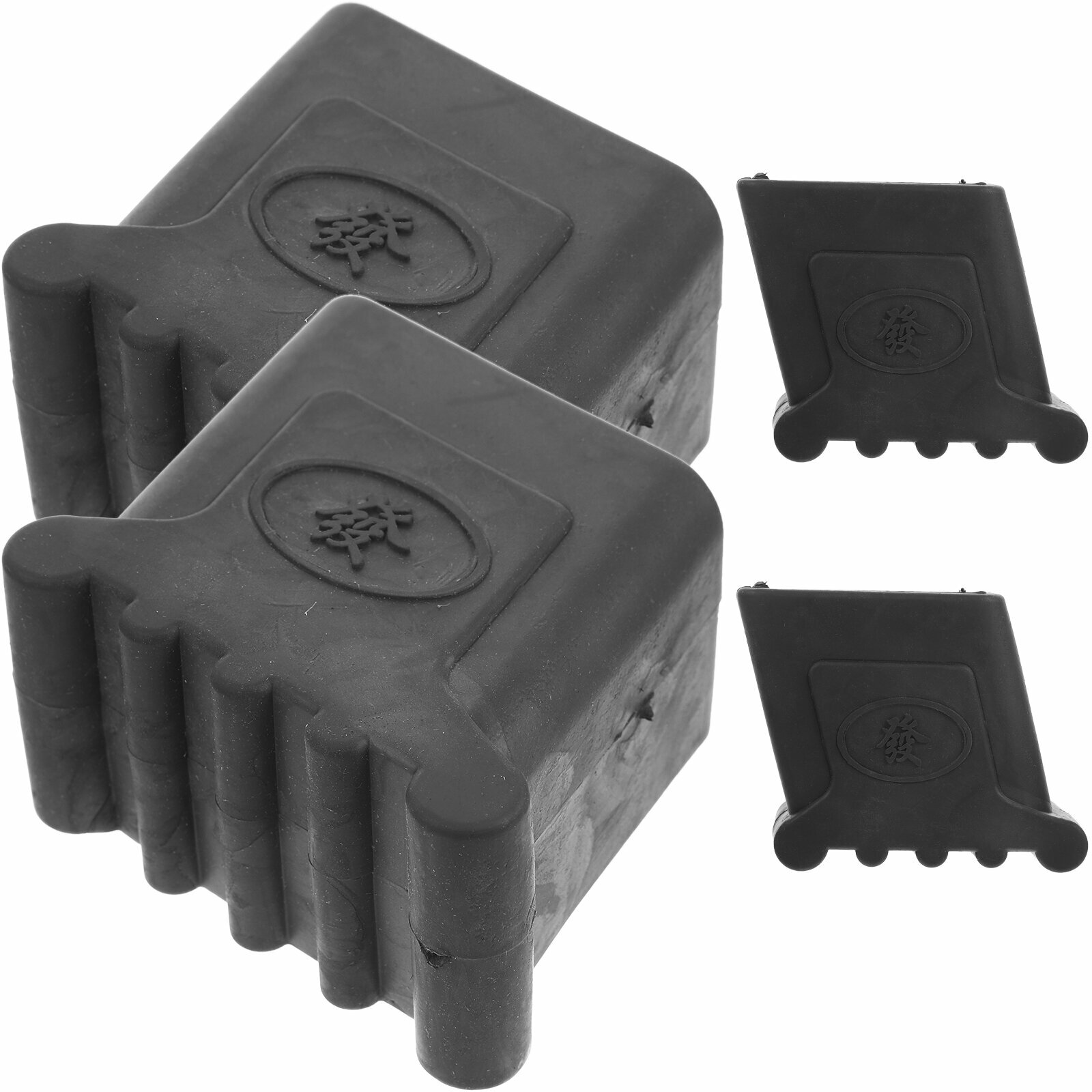 Нескользящие Резиновые Накладки Для Лестницы, Практичный Дизайн, 4 Штуки