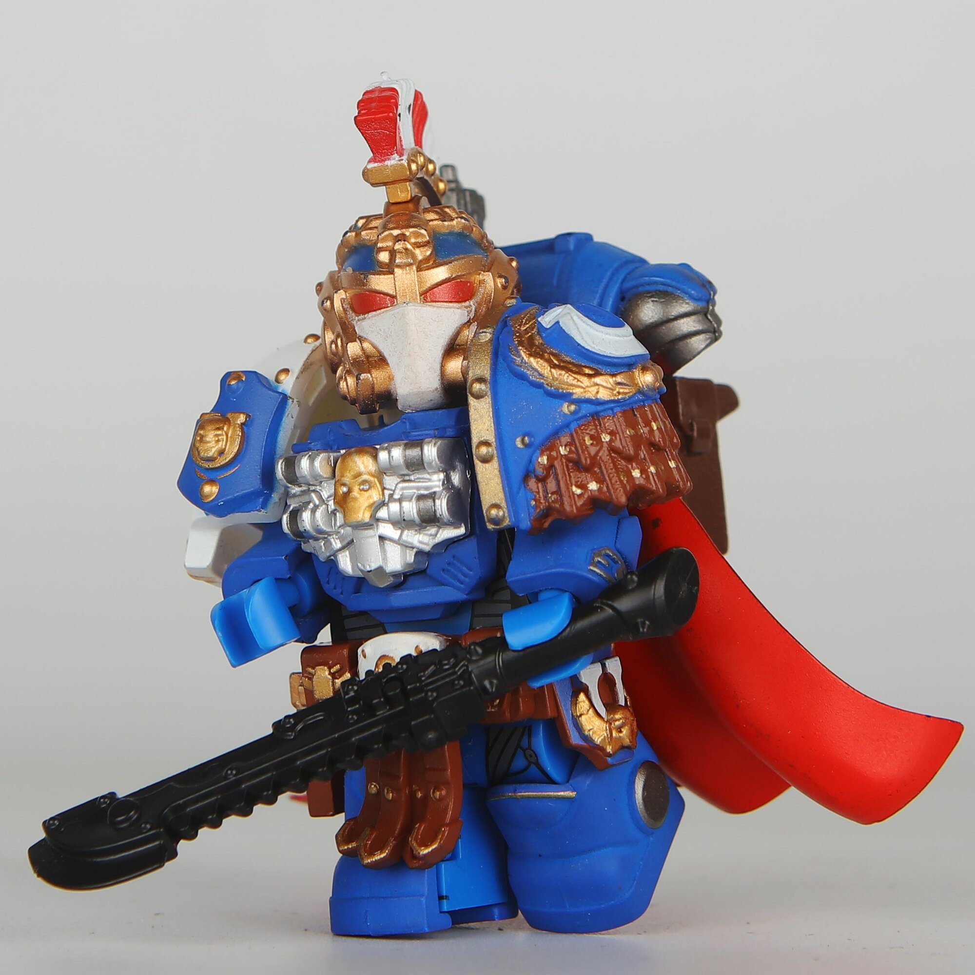 Модель минифигурки исполнительного строительного блока Warhammer 40000, Модель солдата Starcraft Warhammer 40K, 1 штука, совместимы с легo конструкторами