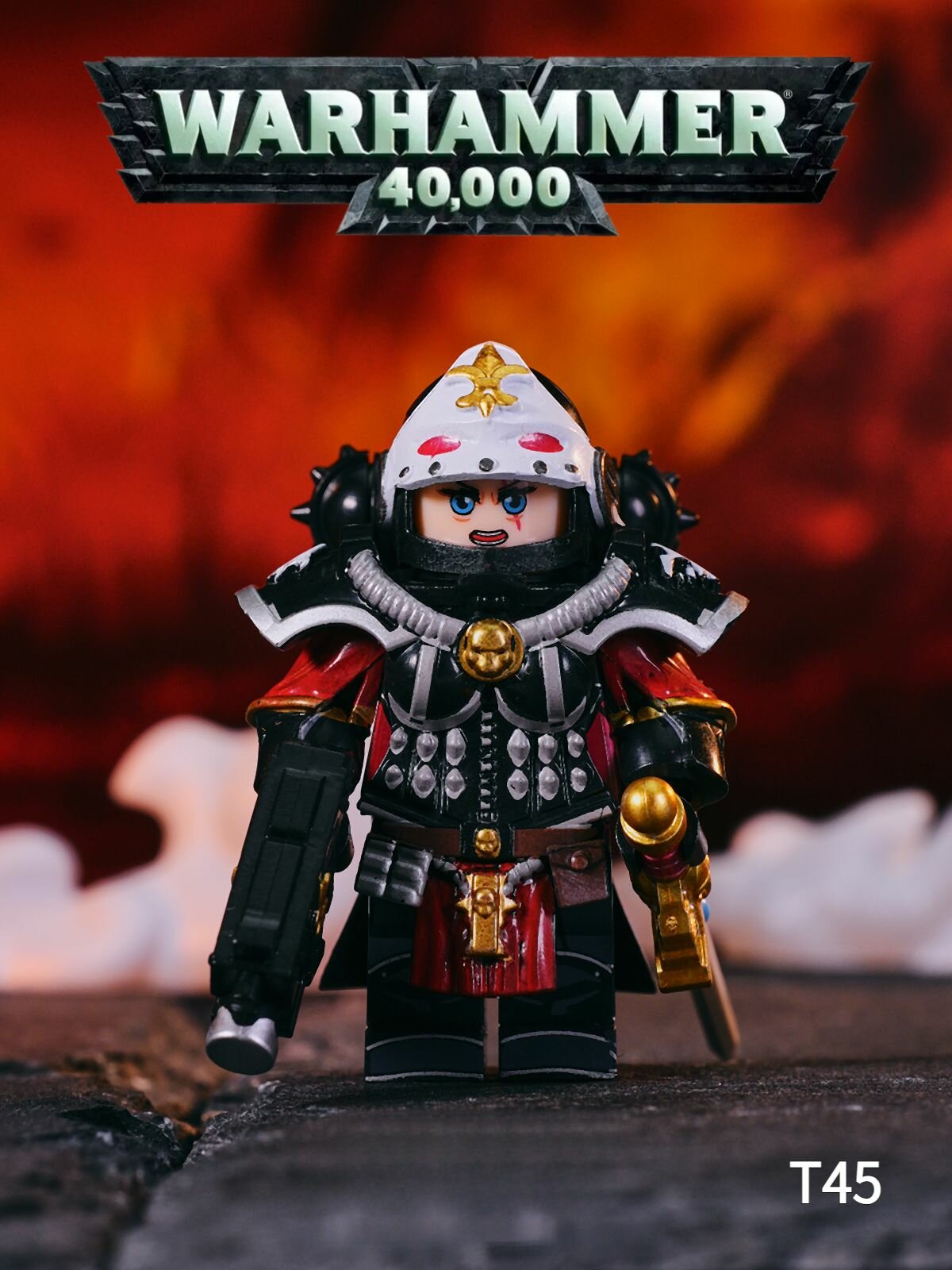 Набор минифигурки Warhammer 40,000: Dawn of War: Soulstorm совместимы с легo конструкторами 1шт (4.5см, пакет)