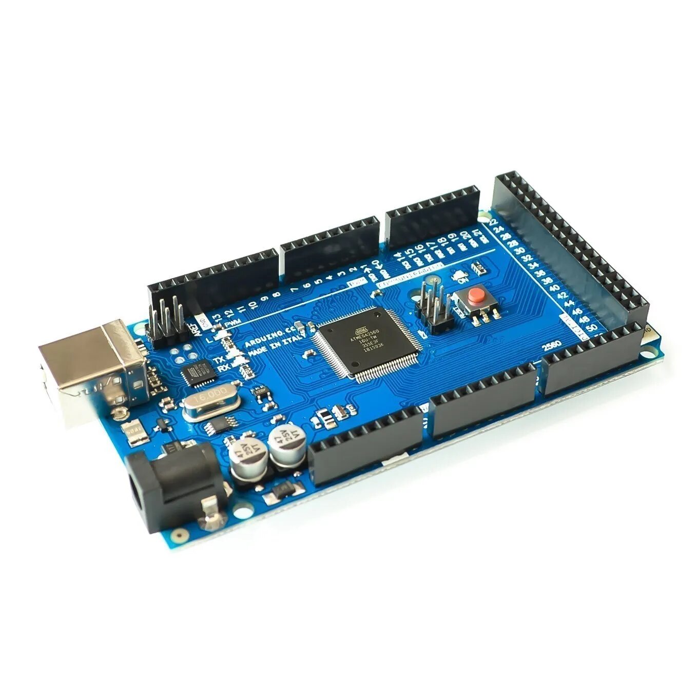 USB-плата MEGA2560 MEGA 2560 R3 (ATmega2560-16AU CH340G), AVR USB-плата для разработки MEGA2560 PRO для Arduino, плата расширения, комплект «сделай сам», MEGA2560 16U2