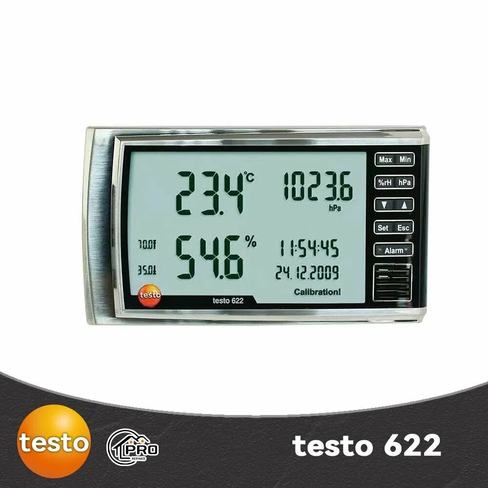 Цифровой датчик температуры, влажности и атмосферного давления testo 622