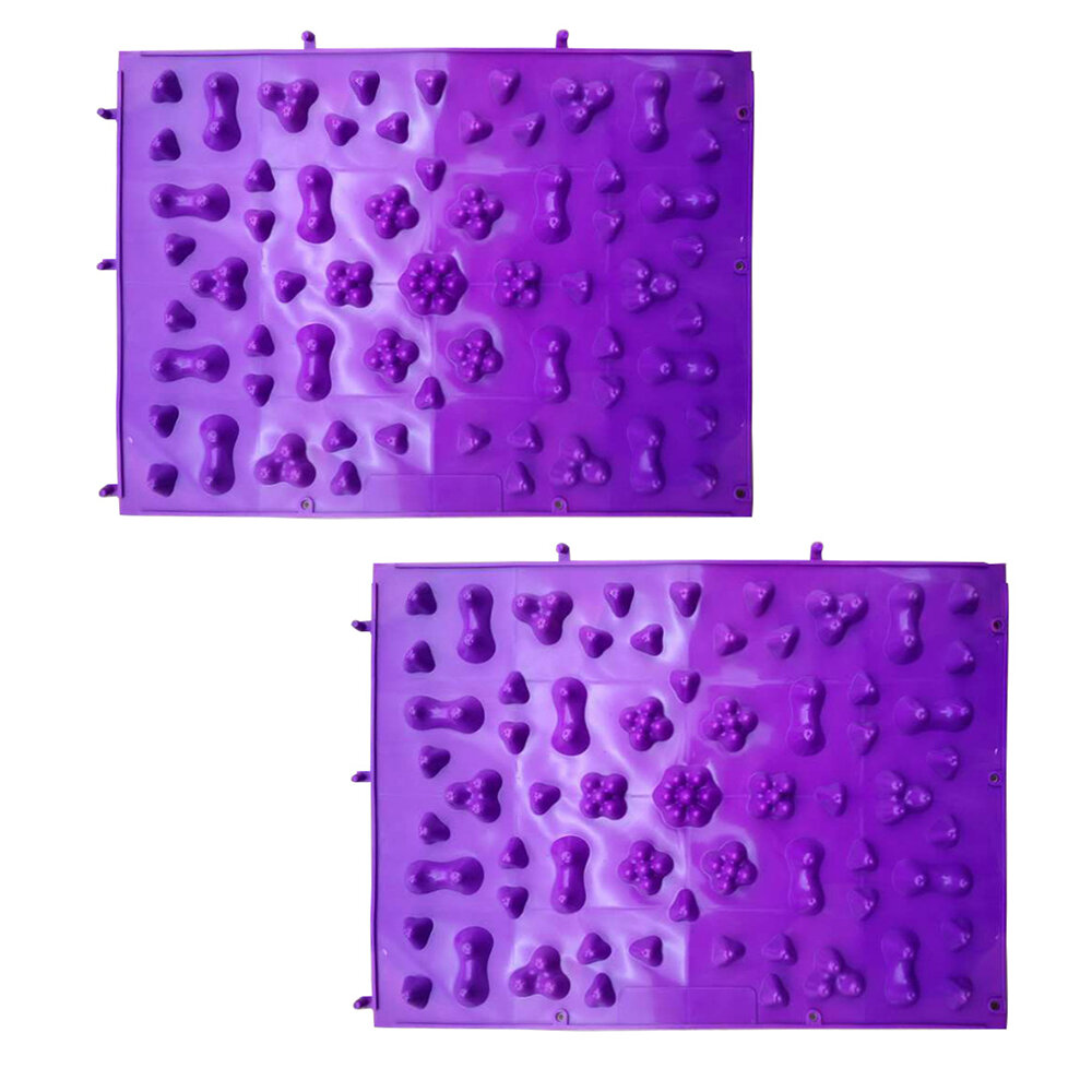 Массажный коврик для ног, акупрессурный коврик для рефлексотерапии стоп, массажная пластина для пальцев ног, коврик для ванной, коврик для йоги, противоскользящий коврик для игр на открытом воздухе