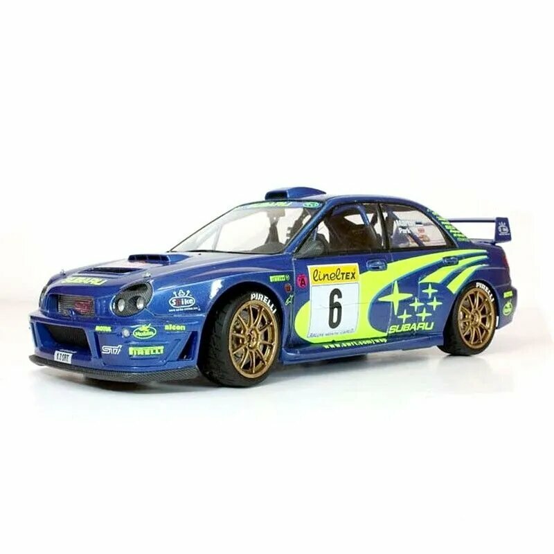 Сборная модель Машинка Tamiya-24240F 1/24 Subaru Impreza WRC 2001 car model kit