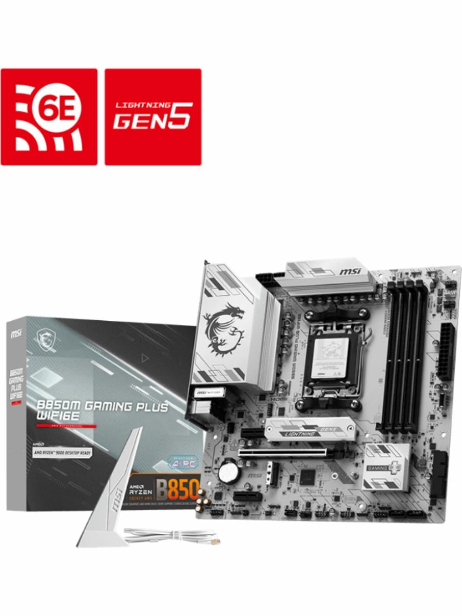 Материнская плата MSI B850M GAMING PLUS WIFI6E