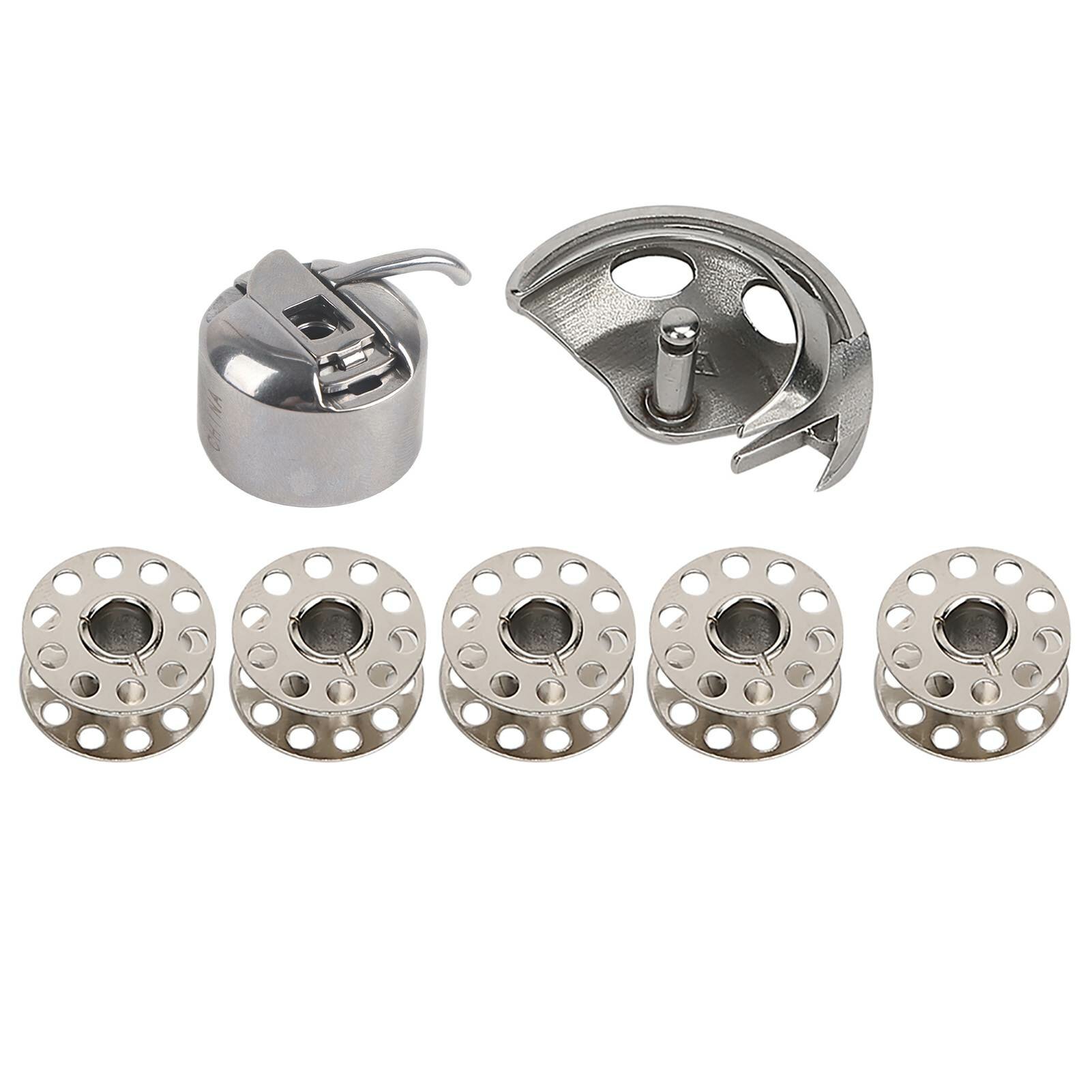 Bobbins + Bobbin Case Shuttle Hook for Old Style Household Sewing Machine