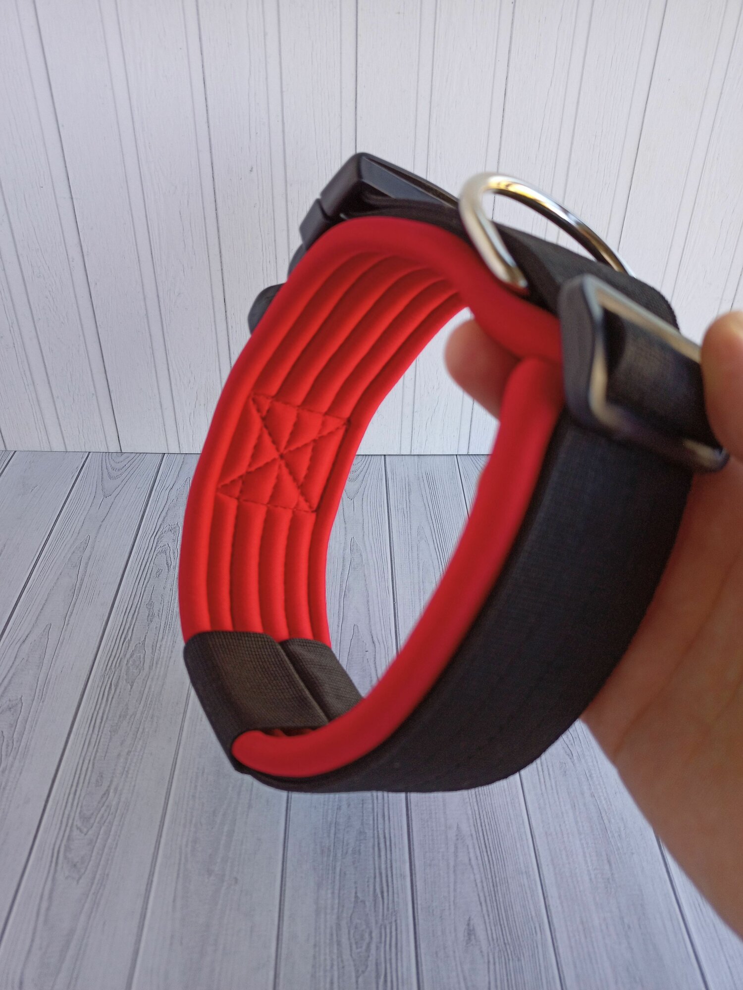 Ошейник для собак средних и крупных пород, широкий. 6 см. обхват 35-45