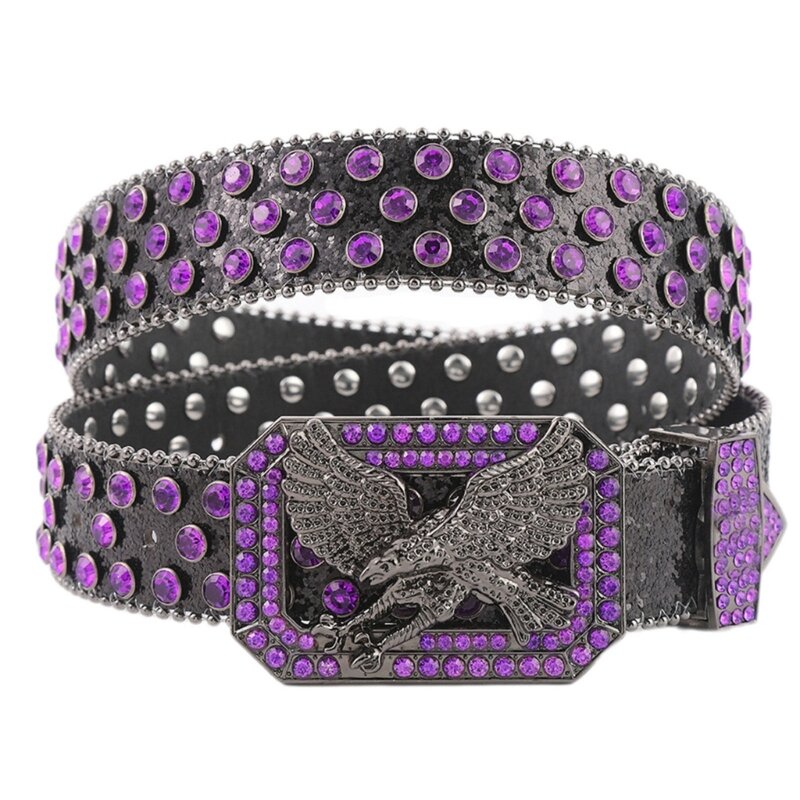 Цепной пояс с камнями