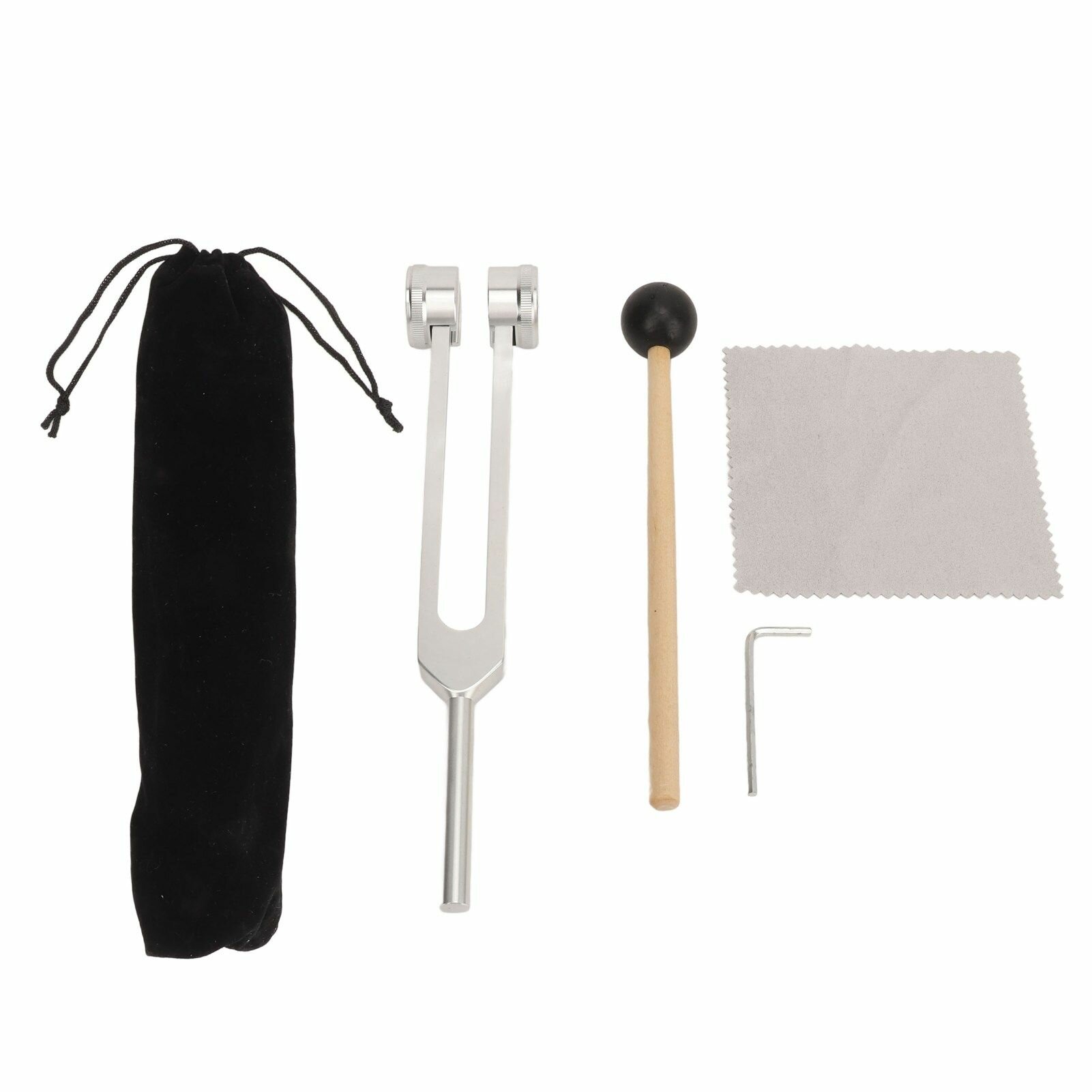 Камертон 128 Гц с молотком, эргономичный алюминиевый сплав, камертон 128 Гц для лечения