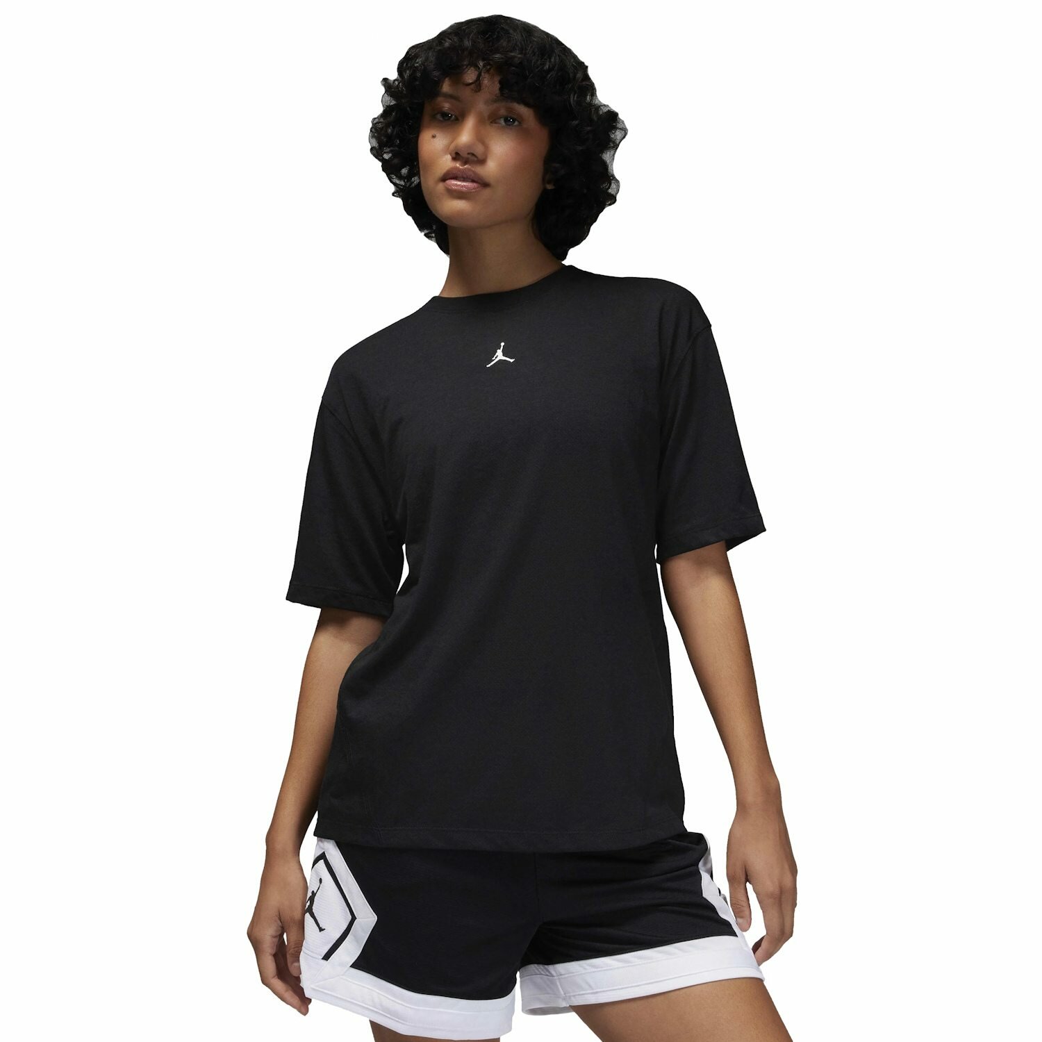 Футболка спортивная NIKE W J SPT DIAMOND SS TOP