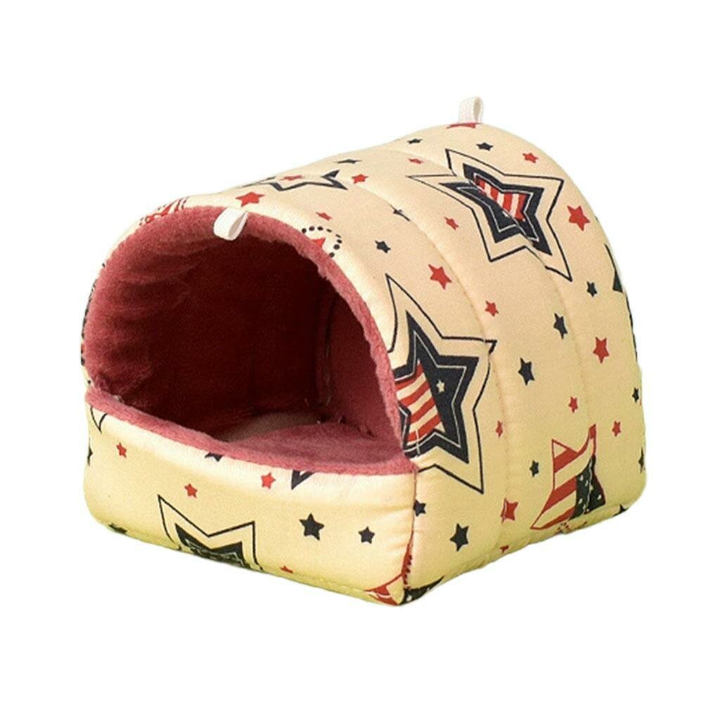 Домик гамак мягкий для морских свинок, крыс, шиншилл, грызунов, домик-лежанка