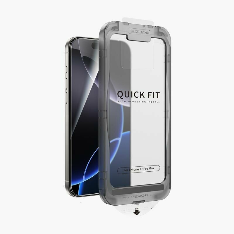Защитное стекло для iPhone 17 KEEPHONE Quick Fit Glass Combo