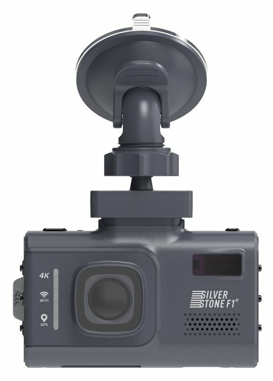 Видеорегистратор SilverStone F1 HYBRID UNO SPORT 4K WiFi LNA. Цвет: черный.