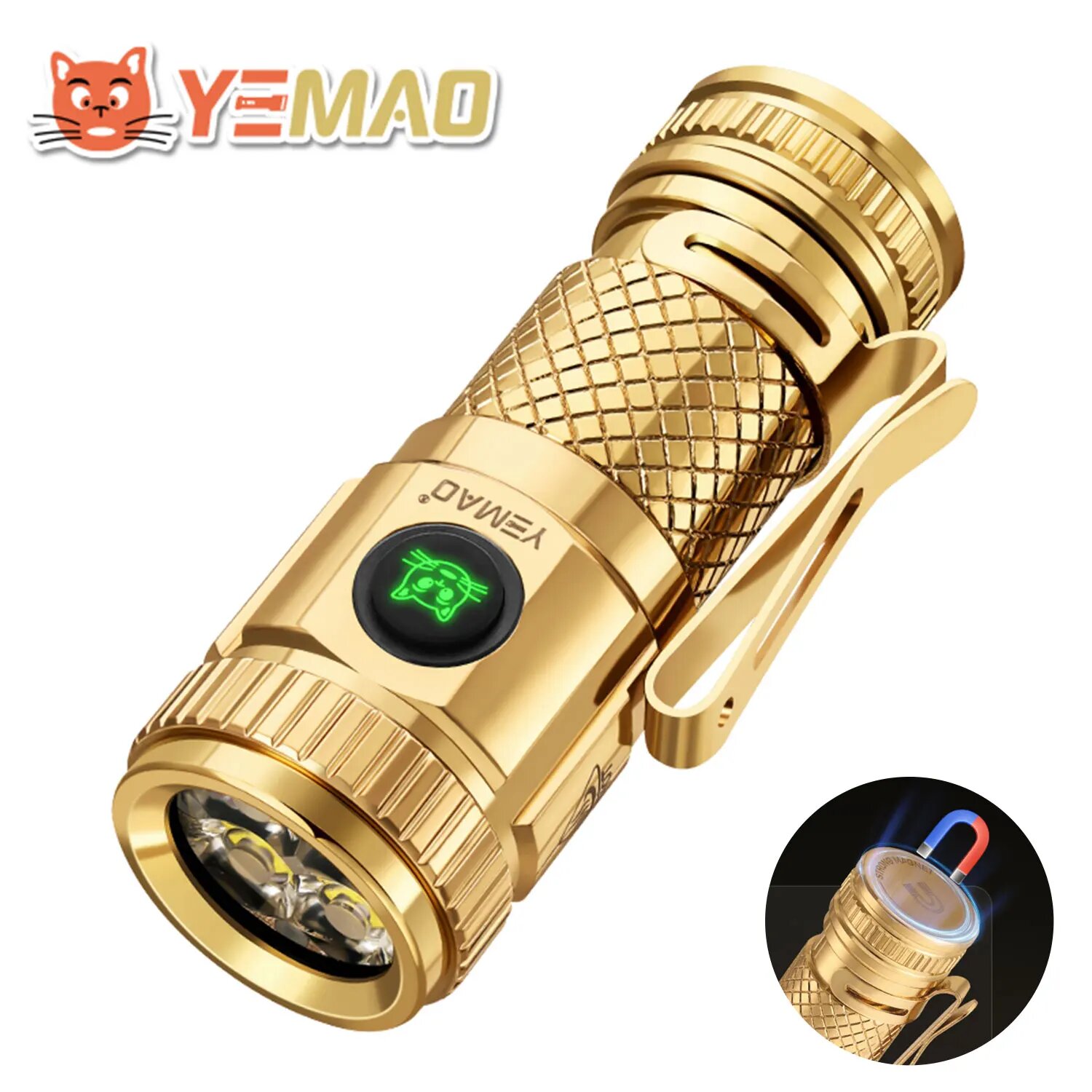 YEMAO F40CU портативный фонарь 1200 люмен