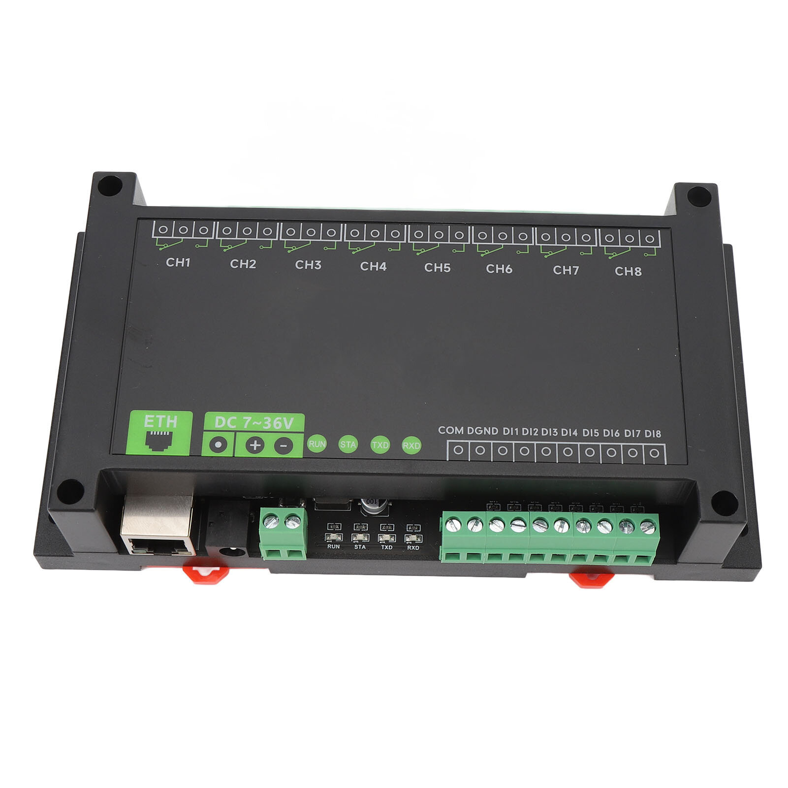 8CH Ethernet модуль реле для протокола RTU POM