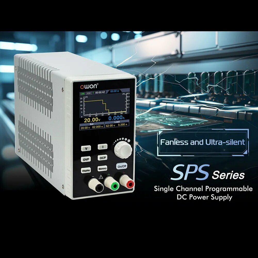 Tool leader OWON SPS6051 Бесшумный безвентиляторный программируемый линейный источник