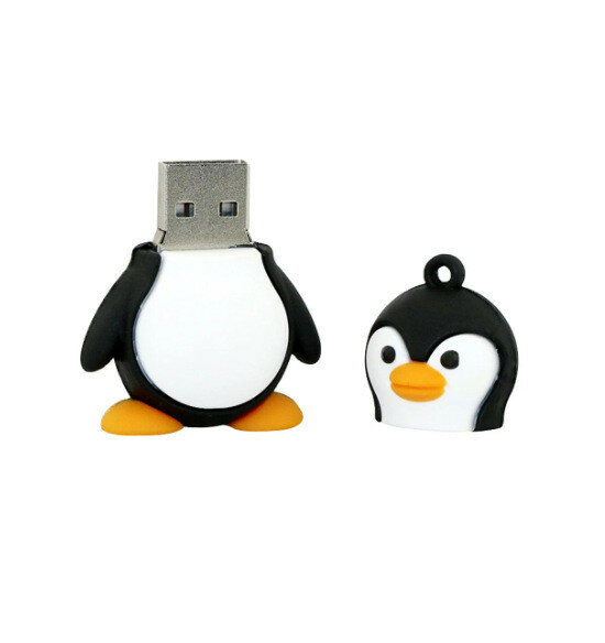 Флешка дизайн животное мультфильм диск usb память 8 гб, черный