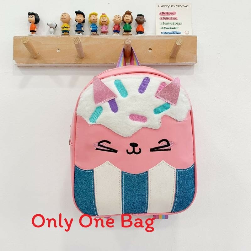 Детский рюкзак panda line для девочек с воздушным пу материалом для школы обучение розовый розовый