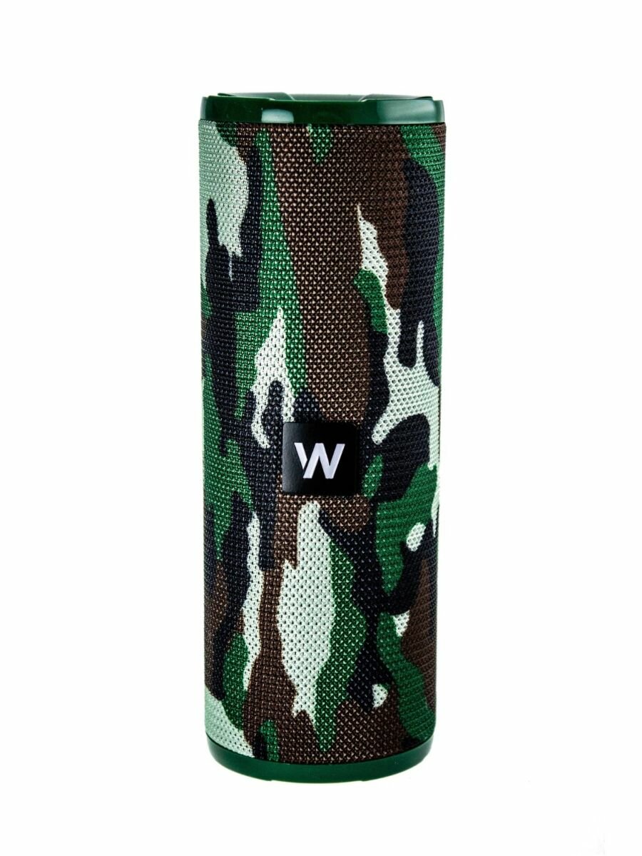 Портативная Колонка WALKER "WSP-110", с микрофоном, 10 Вт, 3.5 мм, хаки