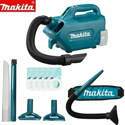 Makita Аккумуляторный пылесос Makita DCL184Z, без АКБ и ЗУ, 5.4Kpa