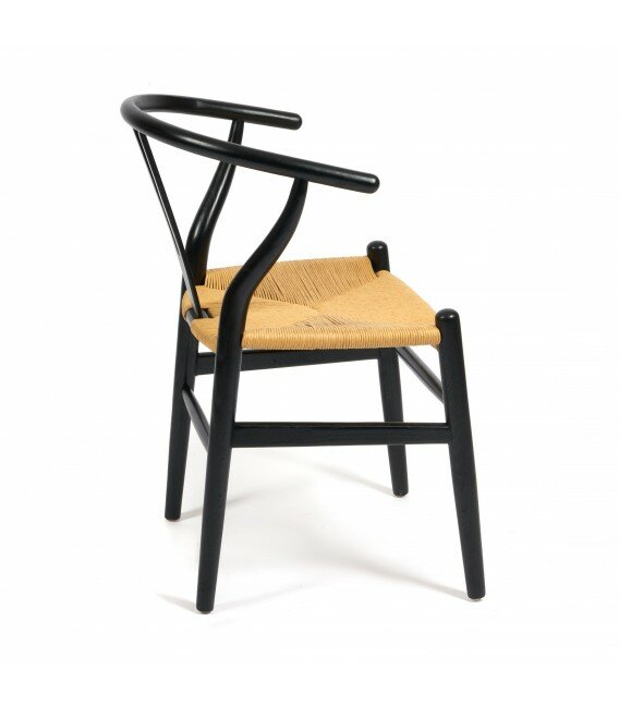 TetChair Стул WISHBONE (mod. CB2212), черный — фото 1